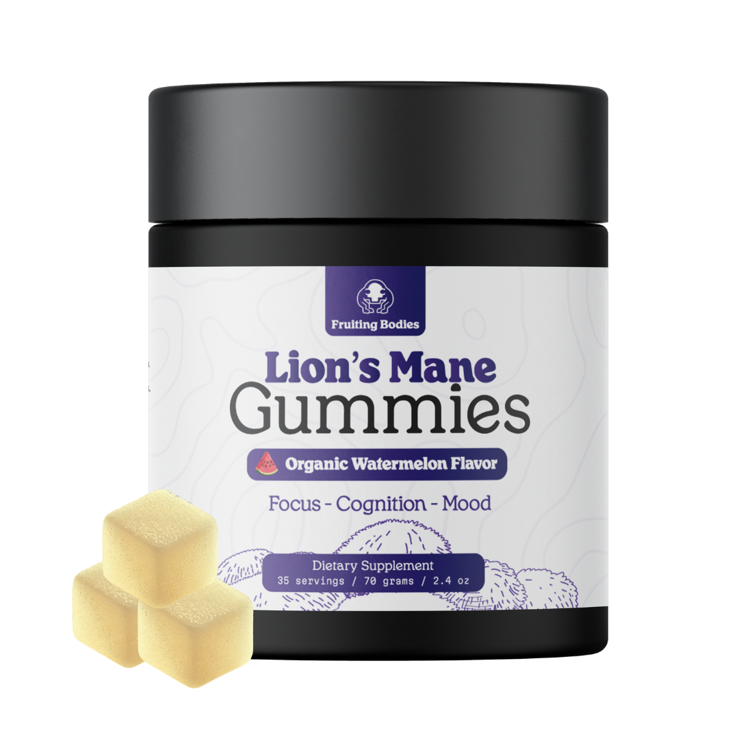 Lion's Mane Gummies – Fruiting Bodies